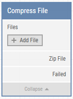 Compress File | Data-driven Building Blocks | Leapwork Documentation